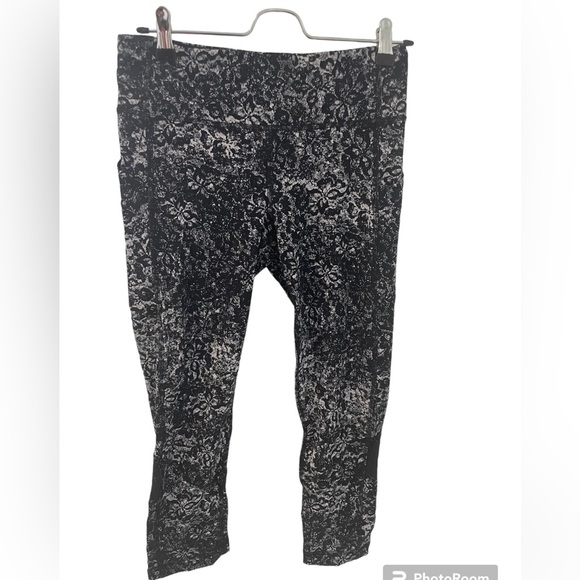 lululemon athletica | Pants & Jumpsuits | Lululemon Black And White ...